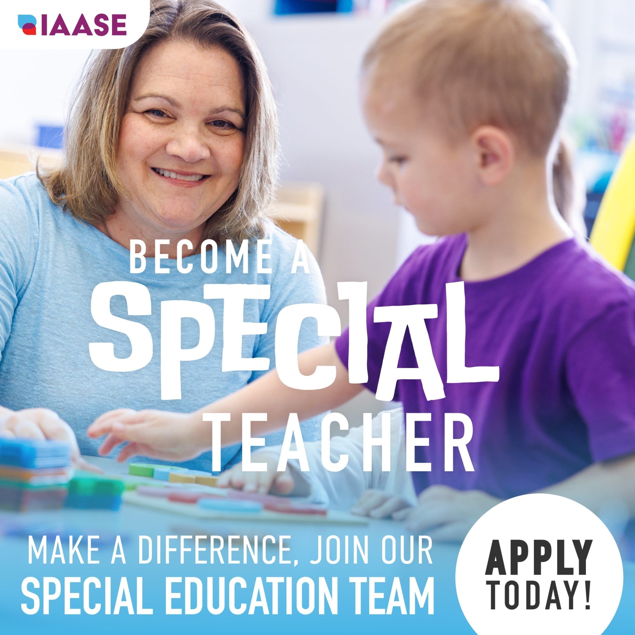 Special Teacher IAASE Branded Static Ads - The FOURCE